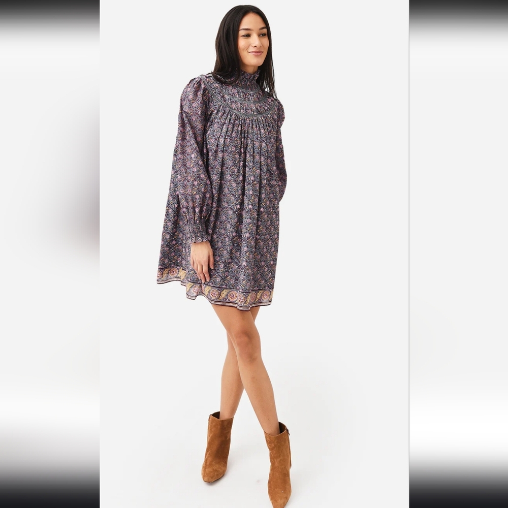 Hunter Bell Chandler Dress In Falling Leaves Size S - Gem